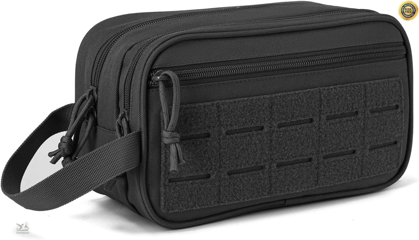 QT&QY Sac de Toilette Tactique pour Homme, Sac d'hygiène, Outil ...